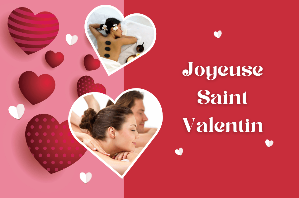 Offres de Saint Valentin 2025 - Du 01/02 au 28/02 - Beauté Zen Paris